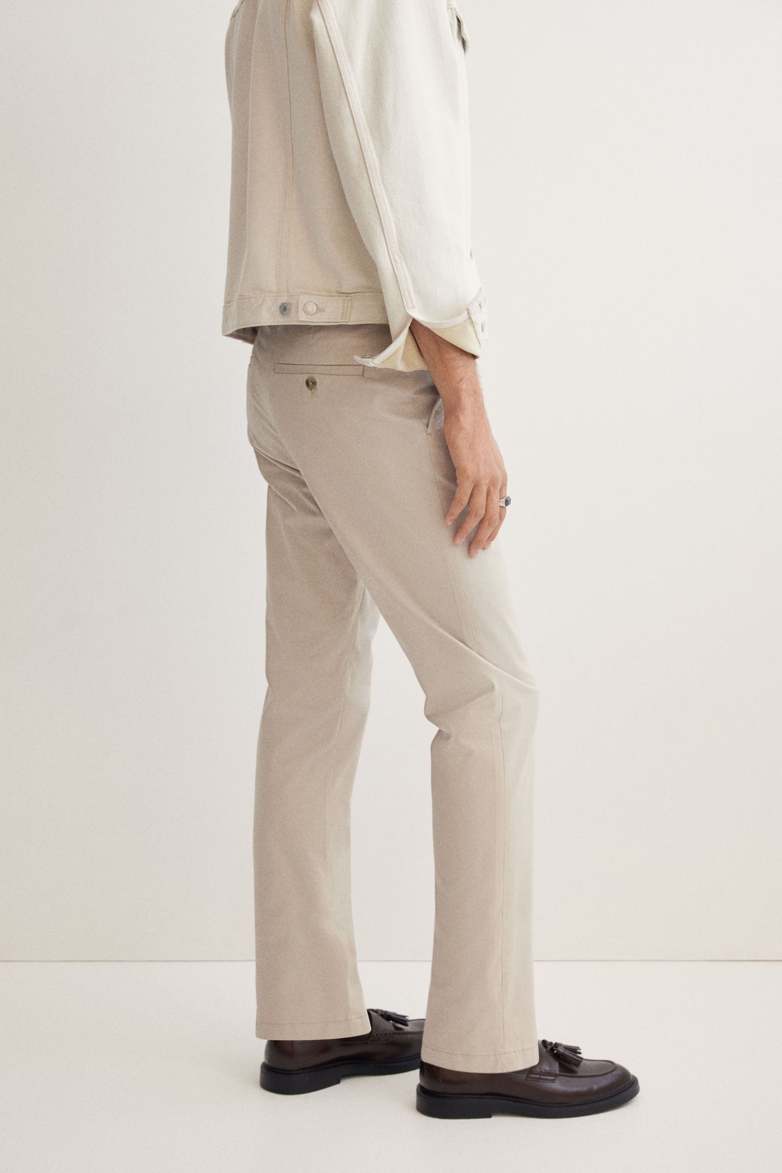 Pantalón chino de algodón Slim Fit | H&M